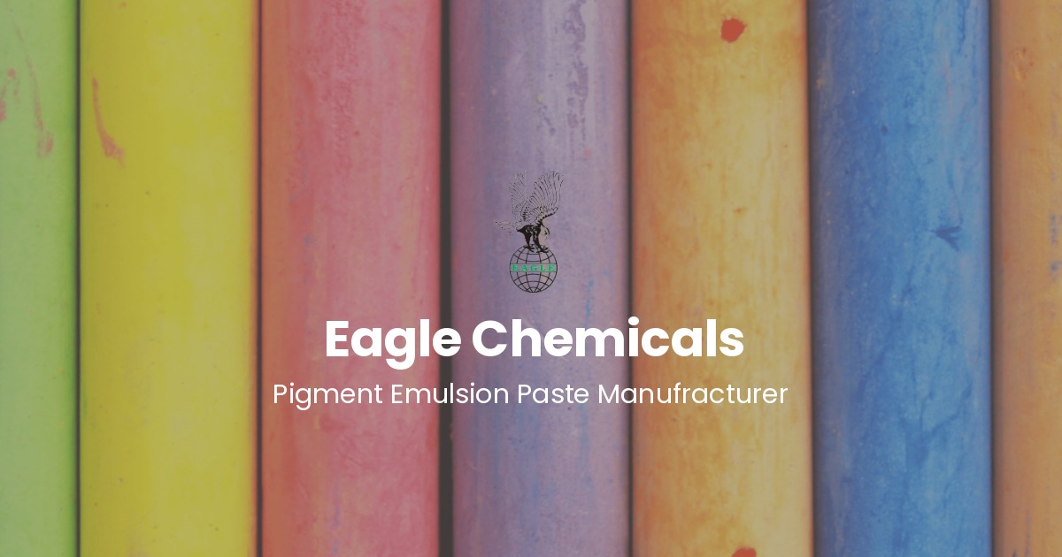 One Of The Best Pigment Emulsion Paste Manufacturer, Exporter ...